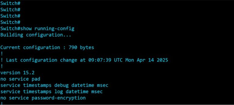 Cisco 2960 超初期running-config設定手順 – Cross Side